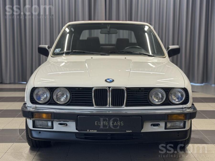 White BMW 325 1987 in Riga, with an engine capacity of 2.50 L and mileage of 140 thousand km for 18990 €, photo 4 on AUTOMOTO.COM.LV