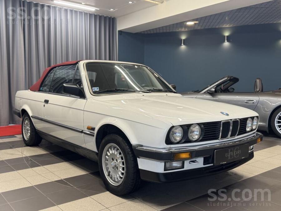 White BMW 325 1987 in Riga, with an engine capacity of 2.50 L and mileage of 140 thousand km for 18990 €, photo 5 on AUTOMOTO.COM.LV