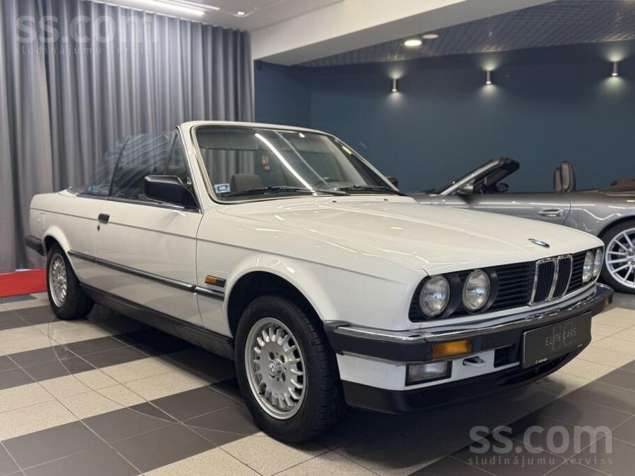 White BMW 325 1987 in Riga, with an engine capacity of 2.50 L and mileage of 140 thousand km for 18990 €, photo 6 on AUTOMOTO.COM.LV