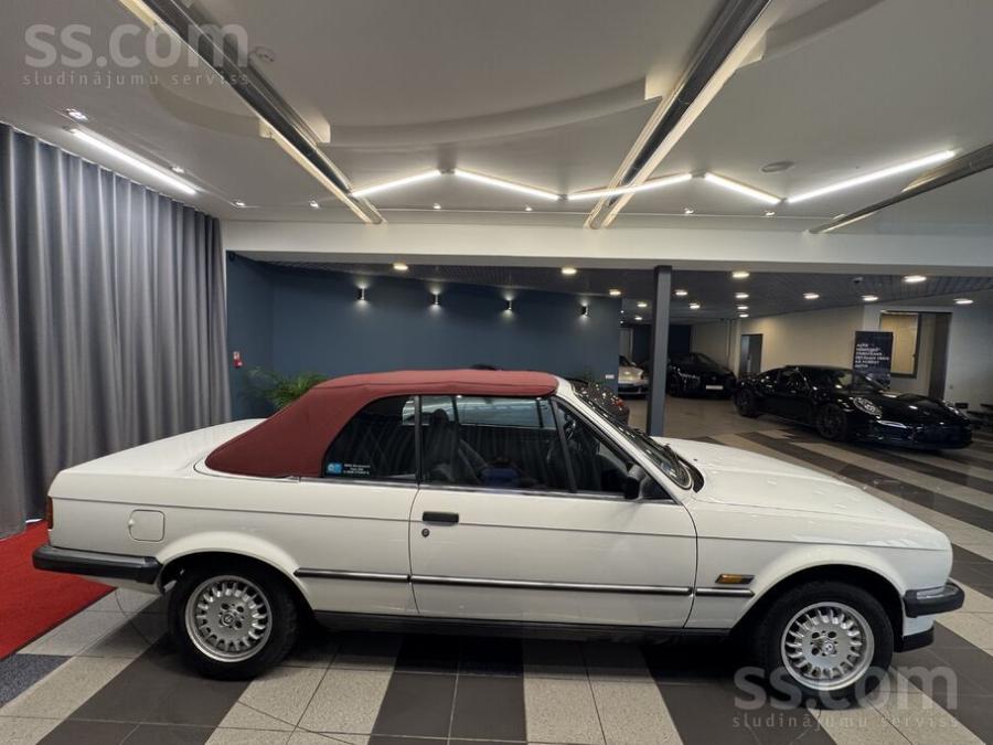 White BMW 325 1987 in Riga, with an engine capacity of 2.50 L and mileage of 140 thousand km for 18990 €, photo 7 on AUTOMOTO.COM.LV