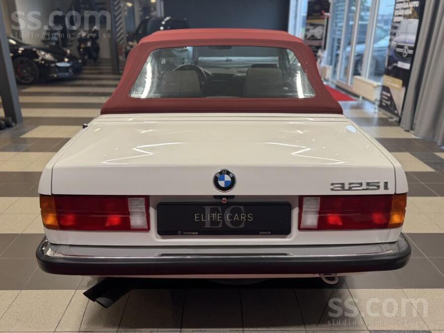 White BMW 325 1987 in Riga, with an engine capacity of 2.50 L and mileage of 140 thousand km for 18990 €, photo 11 on AUTOMOTO.COM.LV