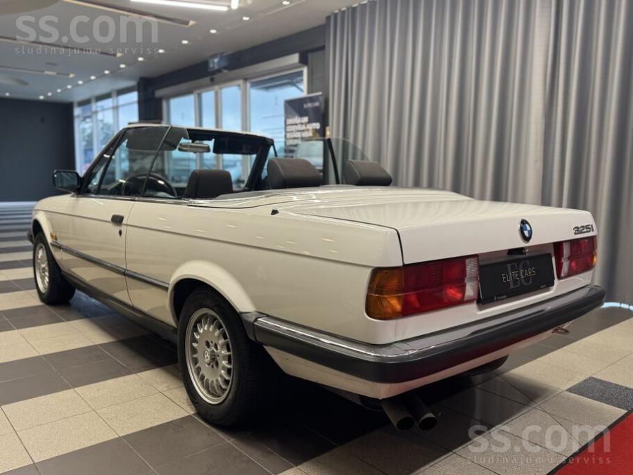 White BMW 325 1987 in Riga, with an engine capacity of 2.50 L and mileage of 140 thousand km for 18990 €, photo 14 on AUTOMOTO.COM.LV