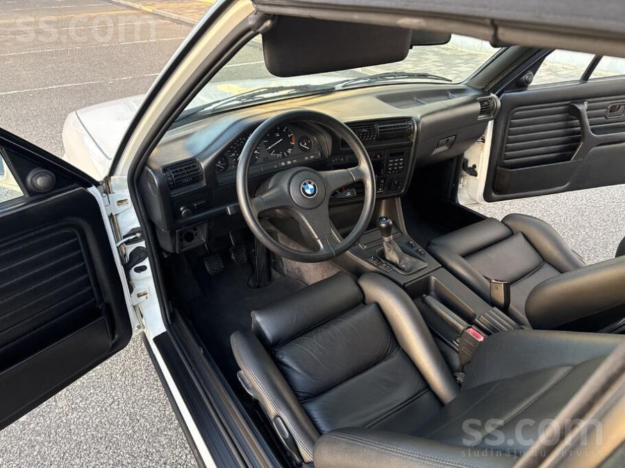 White BMW 325 1987 in Riga, with an engine capacity of 2.50 L and mileage of 220 thousand km for 14200 €, photo 16 on AUTOMOTO.COM.LV