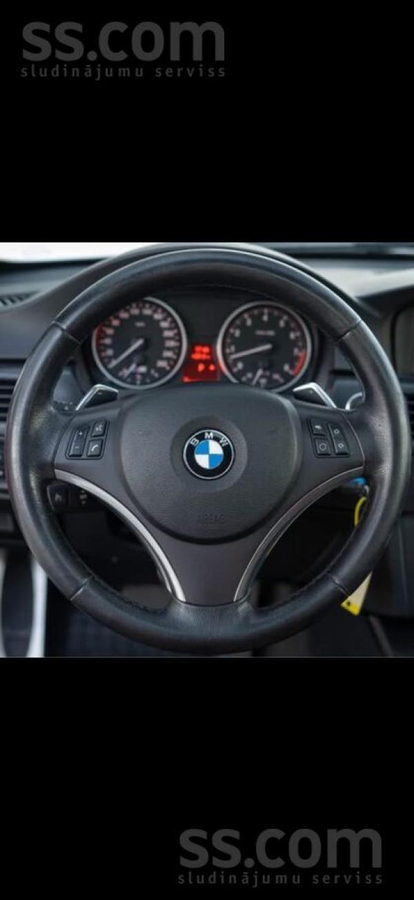 White BMW 325 2010 in Riga, with an engine capacity of 3.00 L and mileage of 190 thousand km for 9500 €, photo 11 on AUTOMOTO.COM.LV