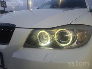 White BMW 325 2007 in Riga, with an engine capacity of 3.00 L and mileage of 0 thousand km for 6500 €, photo 6 on AUTOMOTO.COM.LV