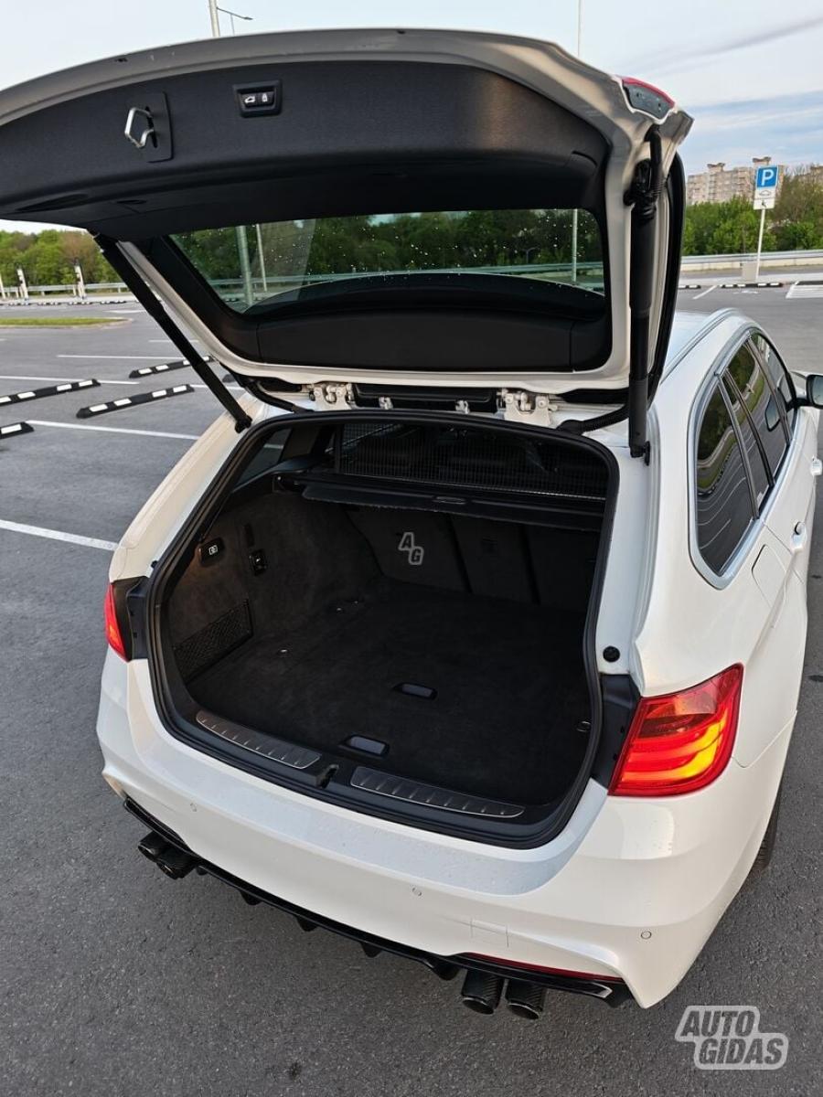 White BMW 325 2015 in Kaunas, with an engine capacity of 2.00 L and mileage of 268 thousand km for 16900 €, photo 14 on AUTOMOTO.COM.LV
