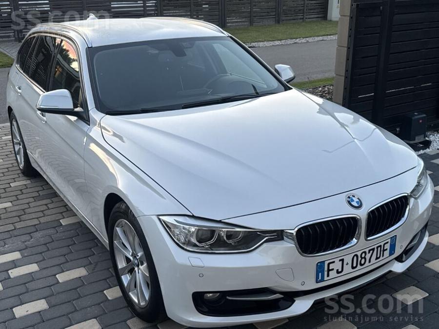 White BMW 325 2015 in Riga, with an engine capacity of 2.00 L and mileage of 240 thousand km for 8900 €, photo 1 on AUTOMOTO.COM.LV