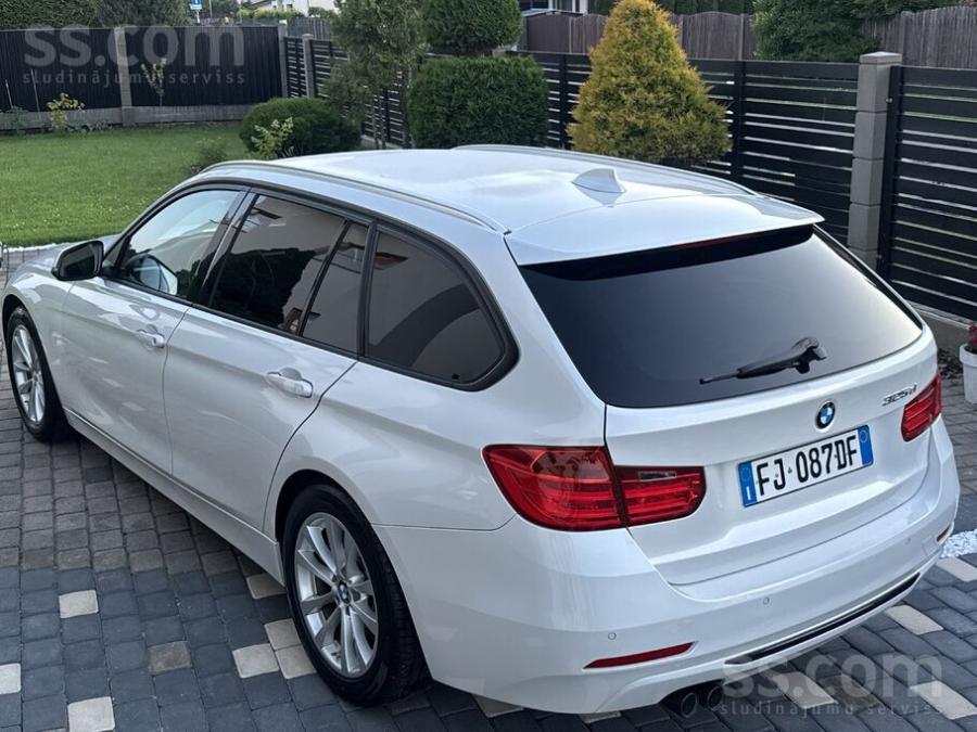 White BMW 325 2015 in Riga, with an engine capacity of 2.00 L and mileage of 240 thousand km for 8900 €, photo 6 on AUTOMOTO.COM.LV