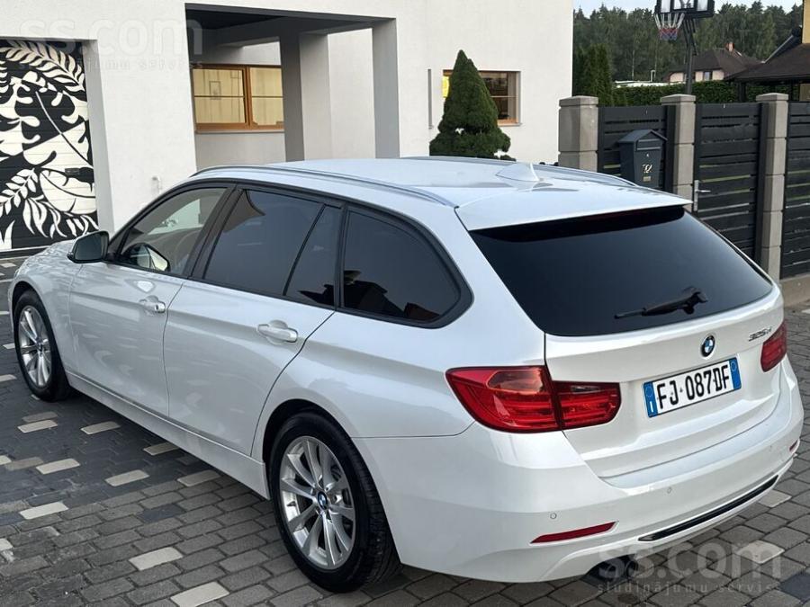 White BMW 325 2015 in Riga, with an engine capacity of 2.00 L and mileage of 240 thousand km for 8900 €, photo 10 on AUTOMOTO.COM.LV