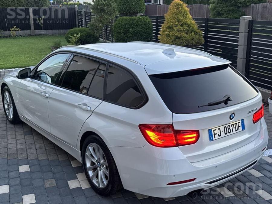 White BMW 325 2015 in Riga, with an engine capacity of 2.00 L and mileage of 240 thousand km for 8900 €, photo 13 on AUTOMOTO.COM.LV