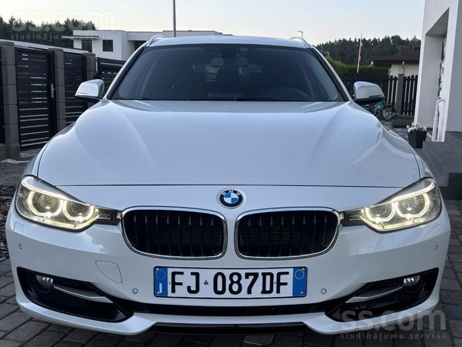 White BMW 325 2015 in Riga, with an engine capacity of 2.00 L and mileage of 240 thousand km for 8900 €, photo 15 on AUTOMOTO.COM.LV