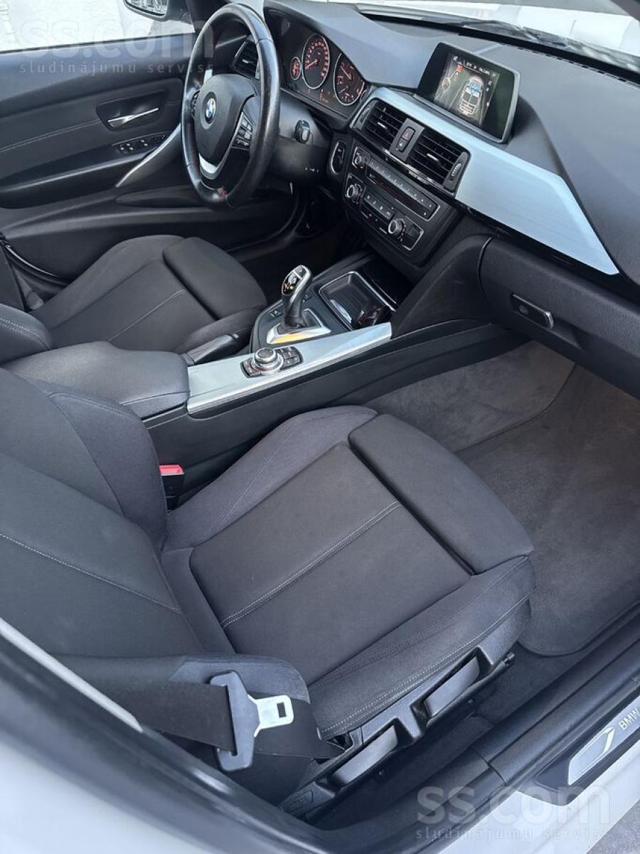 White BMW 325 2015 in Riga, with an engine capacity of 2.00 L and mileage of 240 thousand km for 8900 €, photo 18 on AUTOMOTO.COM.LV