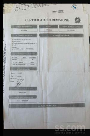 White BMW 325 2015 in Riga, with an engine capacity of 2.00 L and mileage of 240 thousand km for 8900 €, photo 32 on AUTOMOTO.COM.LV