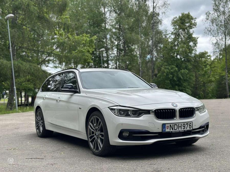 White BMW 325 2016 in Vilnius, with an engine capacity of 2.00 L and mileage of 338 thousand km for 11000 €, photo 1 on AUTOMOTO.COM.LV