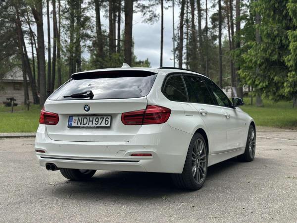 White BMW 325 2016 in Vilnius, with an engine capacity of 2.00 L and mileage of 338 thousand km for 11000 €, photo 3 on AUTOMOTO.COM.LV
