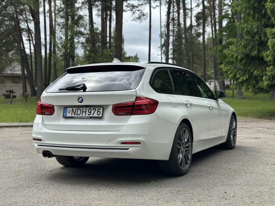 White BMW 325 2016 in Vilnius, with an engine capacity of 2.00 L and mileage of 338 thousand km for 11000 €, photo 4 on AUTOMOTO.COM.LV