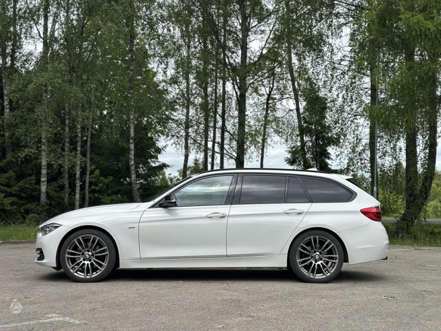 White BMW 325 2016 in Vilnius, with an engine capacity of 2.00 L and mileage of 338 thousand km for 11000 €, photo 7 on AUTOMOTO.COM.LV