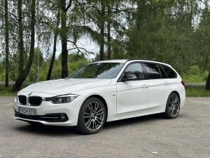 White BMW 325 2016 in Vilnius, with an engine capacity of 2.00 L and mileage of 338 thousand km for 11000 €, photo 8 on AUTOMOTO.COM.LV