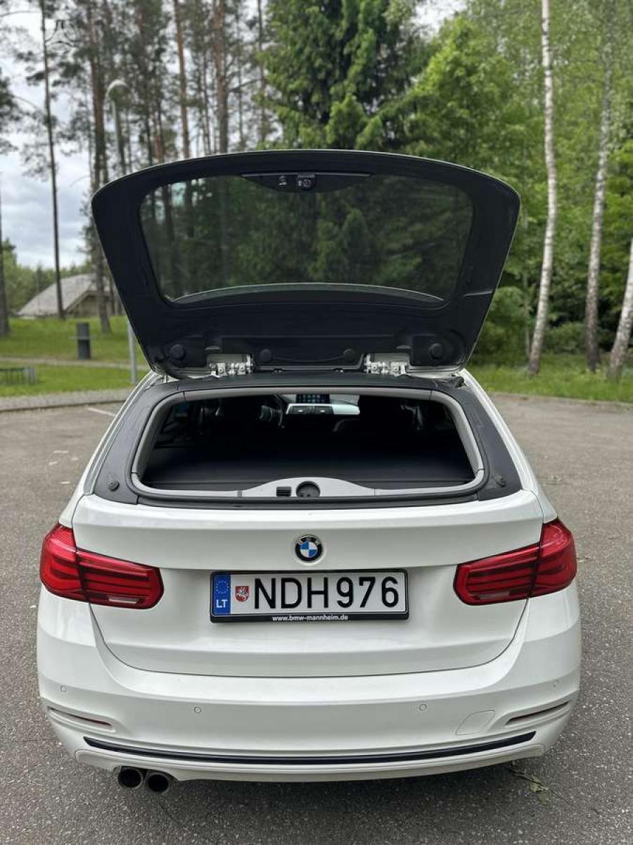 White BMW 325 2016 in Vilnius, with an engine capacity of 2.00 L and mileage of 338 thousand km for 11000 €, photo 10 on AUTOMOTO.COM.LV