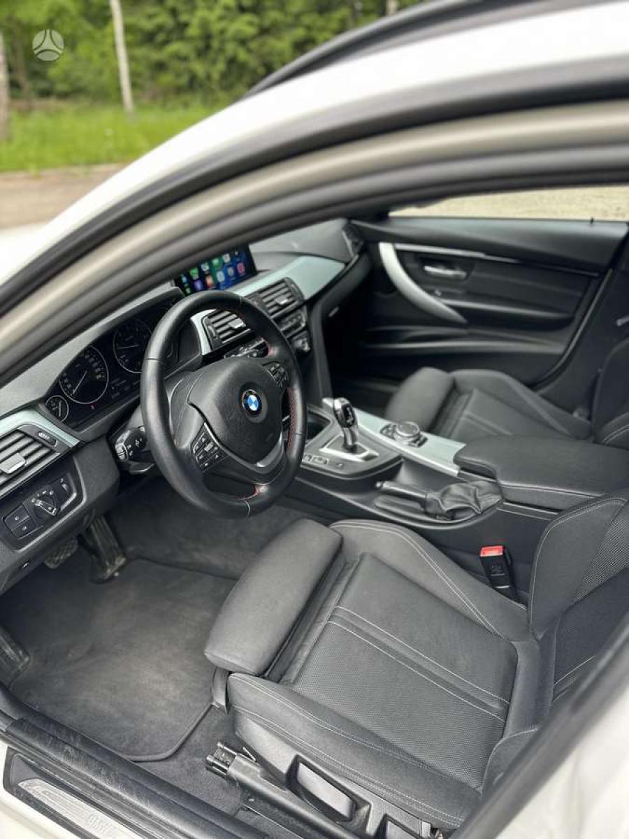 White BMW 325 2016 in Vilnius, with an engine capacity of 2.00 L and mileage of 338 thousand km for 11000 €, photo 17 on AUTOMOTO.COM.LV