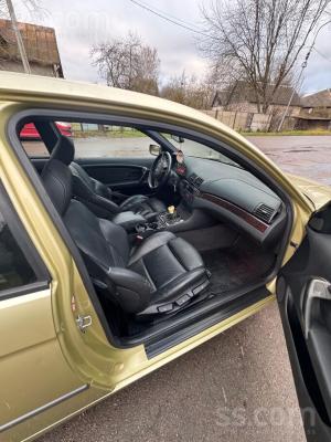 Yellow BMW 325 2002 in Riga, with an engine capacity of 2.50 L and mileage of 303 thousand km for 3400 €, photo 8 on AUTOMOTO.COM.LV