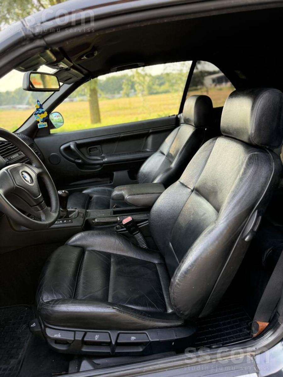 Melns BMW 328 1997 Liepāja, ar dzinēja tilpumu 2.80 L un nobraukumu 278 tūkst. km par 7150 €, foto 13 vietnē AUTOMOTO.COM.LV