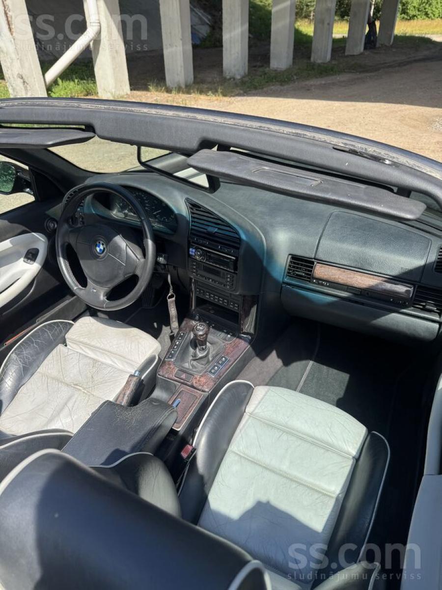 Black BMW 328 1999 in Riga, with an engine capacity of 2.80 L and mileage of 199 thousand km for 8500 €, photo 10 on AUTOMOTO.COM.LV