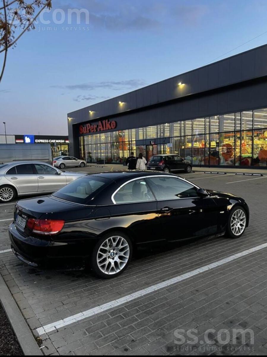 Melns BMW 328 2007 Ogre, ar dzinēja tilpumu 2.80 L un nobraukumu 227 tūkst. km par 7250 €, foto 2 vietnē AUTOMOTO.COM.LV