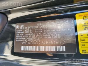 Melns BMW 328 2011 Jelgava, ar dzinēja tilpumu 3.00 L un nobraukumu 262 tūkst. km par 6000 €, foto 10 vietnē AUTOMOTO.COM.LV