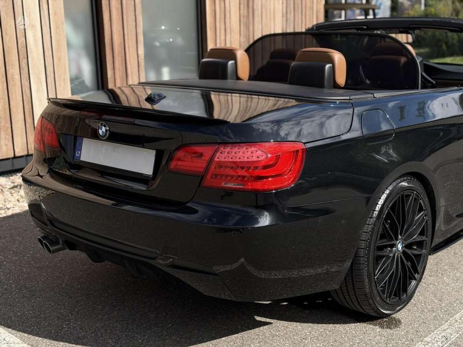 Black BMW 328 2012 in Vilnius, with an engine capacity of 3.00 L and mileage of 126 thousand km for 9900 €, photo 7 on AUTOMOTO.COM.LV