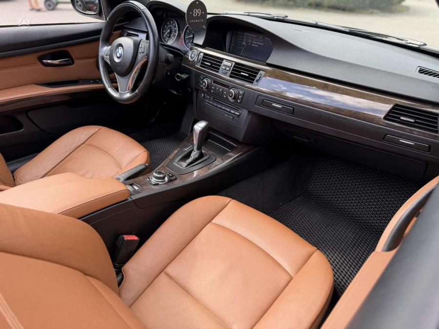 Black BMW 328 2012 in Vilnius, with an engine capacity of 3.00 L and mileage of 126 thousand km for 9900 €, photo 11 on AUTOMOTO.COM.LV