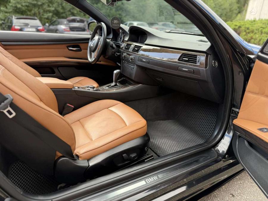 Black BMW 328 2012 in Vilnius, with an engine capacity of 3.00 L and mileage of 126 thousand km for 9900 €, photo 13 on AUTOMOTO.COM.LV