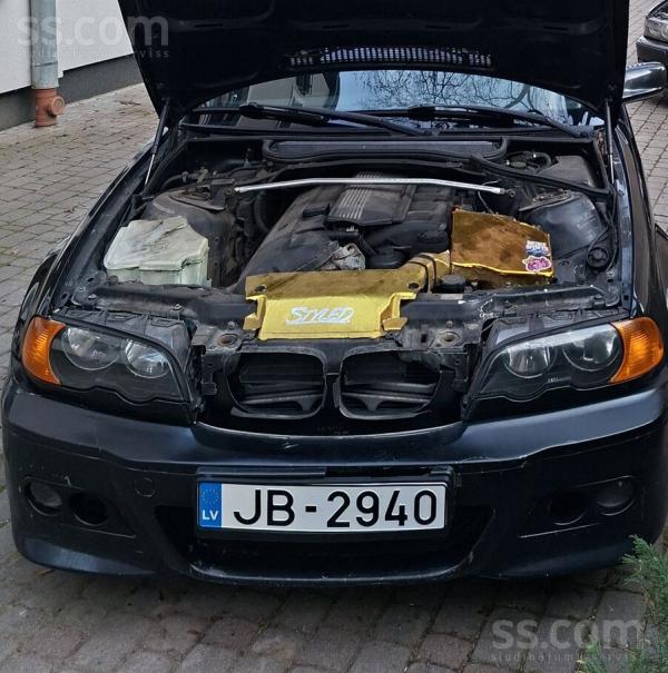 Черный БМВ 328 1999 в Рига, объемом двигателя 2.80 л и пробегом 350 тыс. км за 4500 €, фото 4 на AUTOMOTO.COM.LV