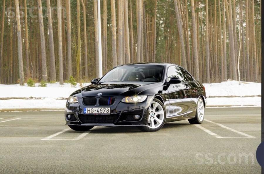 Melns BMW 328 2008 Talsi, ar dzinēja tilpumu 3.00 L un nobraukumu 0 tūkst. km par 6999 €, foto 1 vietnē AUTOMOTO.COM.LV