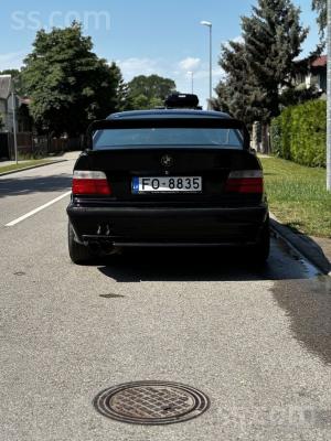 Black BMW 328 1993 in Liepaja, with an engine capacity of 2.80 L and mileage of 361 thousand km for 4400 €, photo 3 on AUTOMOTO.COM.LV