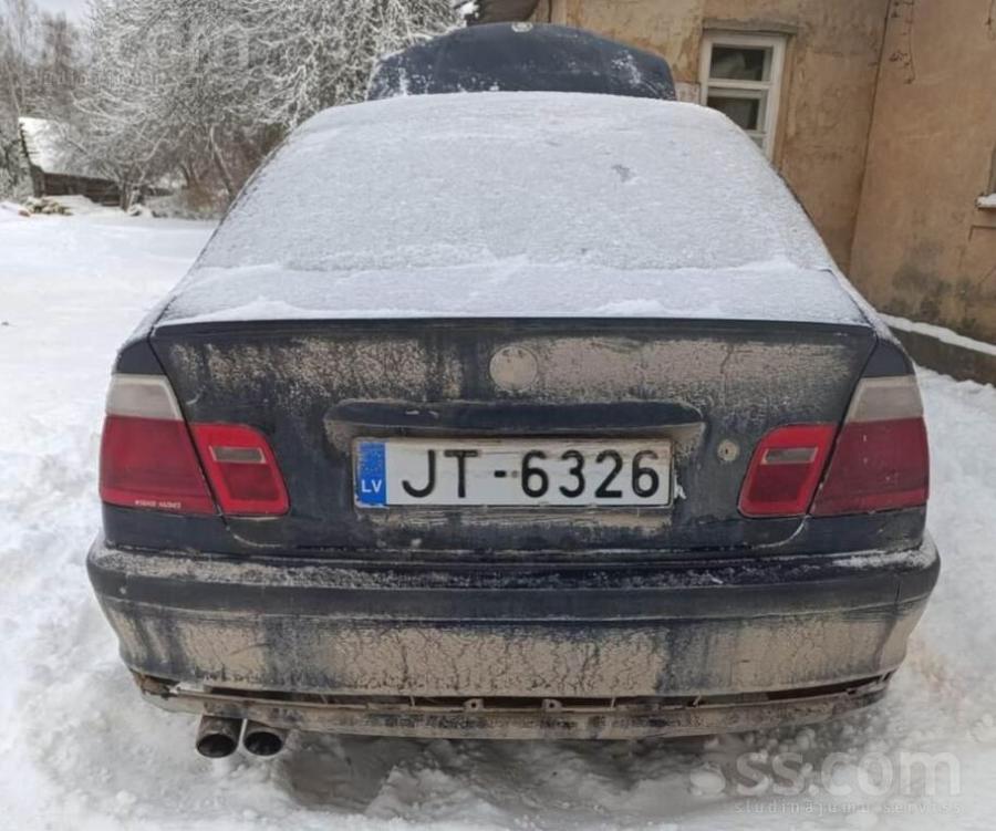 Melns BMW 328 1998 Valka, ar dzinēja tilpumu 2.80 L un nobraukumu 400 tūkst. km par 1700 €, foto 4 vietnē AUTOMOTO.COM.LV