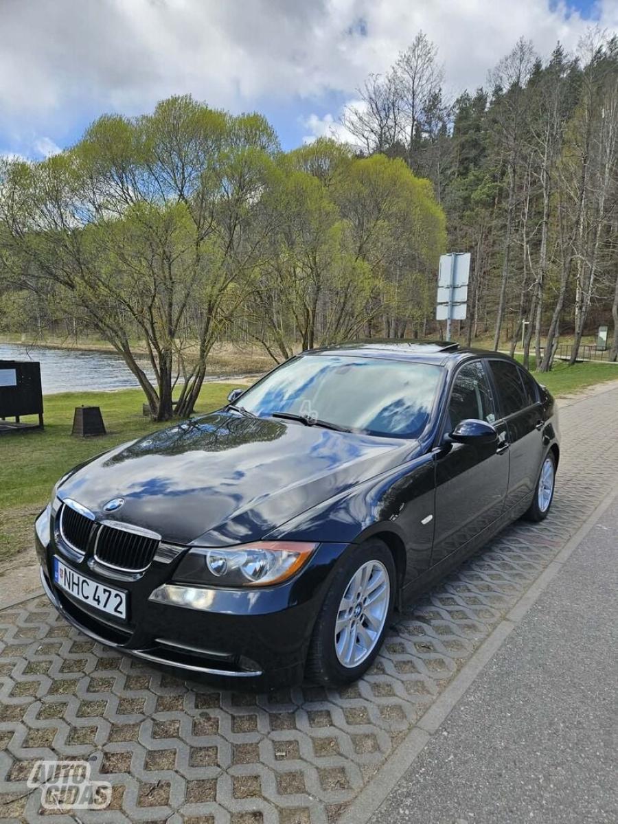 Melns BMW 328 2007 Viļņa, ar dzinēja tilpumu 3.00 L un nobraukumu 370 tūkst. km par 3650 €, foto 3 vietnē AUTOMOTO.COM.LV