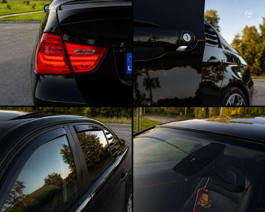 Black BMW 328 2011 in Kaunas, with an engine capacity of 3.00 L and mileage of 146 thousand km for 7000 €, photo 15 on AUTOMOTO.COM.LV