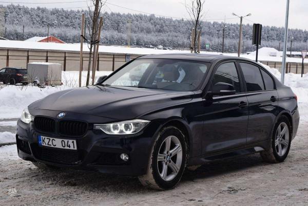 Black BMW 328 2013 in Vilnius, with an engine capacity of 2.00 L and mileage of 141 thousand km for 10000 €, photo 1 on AUTOMOTO.COM.LV