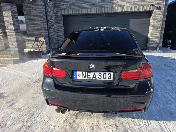 Melns BMW 328 2013 Viļņa, ar dzinēja tilpumu 2.00 L un nobraukumu 280 tūkst. km par 10000 €, foto 8 vietnē AUTOMOTO.COM.LV