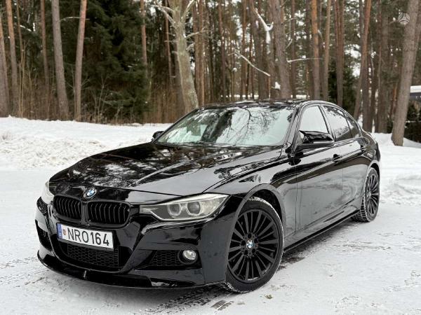 Black BMW 328 2013 in Vilnius, with an engine capacity of 2.00 L and mileage of 227 thousand km for 9800 €, photo 1 on AUTOMOTO.COM.LV