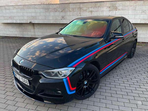 Black BMW 328 2013 in Vilnius, with an engine capacity of 2.00 L and mileage of 282 thousand km for 10350 €, photo 1 on AUTOMOTO.COM.LV