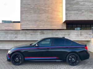 Black BMW 328 2013 in Vilnius, with an engine capacity of 2.00 L and mileage of 282 thousand km for 10350 €, photo 4 on AUTOMOTO.COM.LV