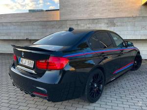 Black BMW 328 2013 in Vilnius, with an engine capacity of 2.00 L and mileage of 282 thousand km for 10350 €, photo 6 on AUTOMOTO.COM.LV