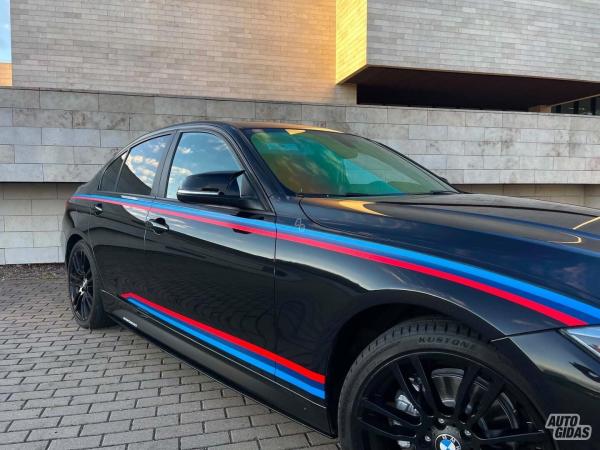 Black BMW 328 2013 in Vilnius, with an engine capacity of 2.00 L and mileage of 285 thousand km for 10350 €, photo 5 on AUTOMOTO.COM.LV