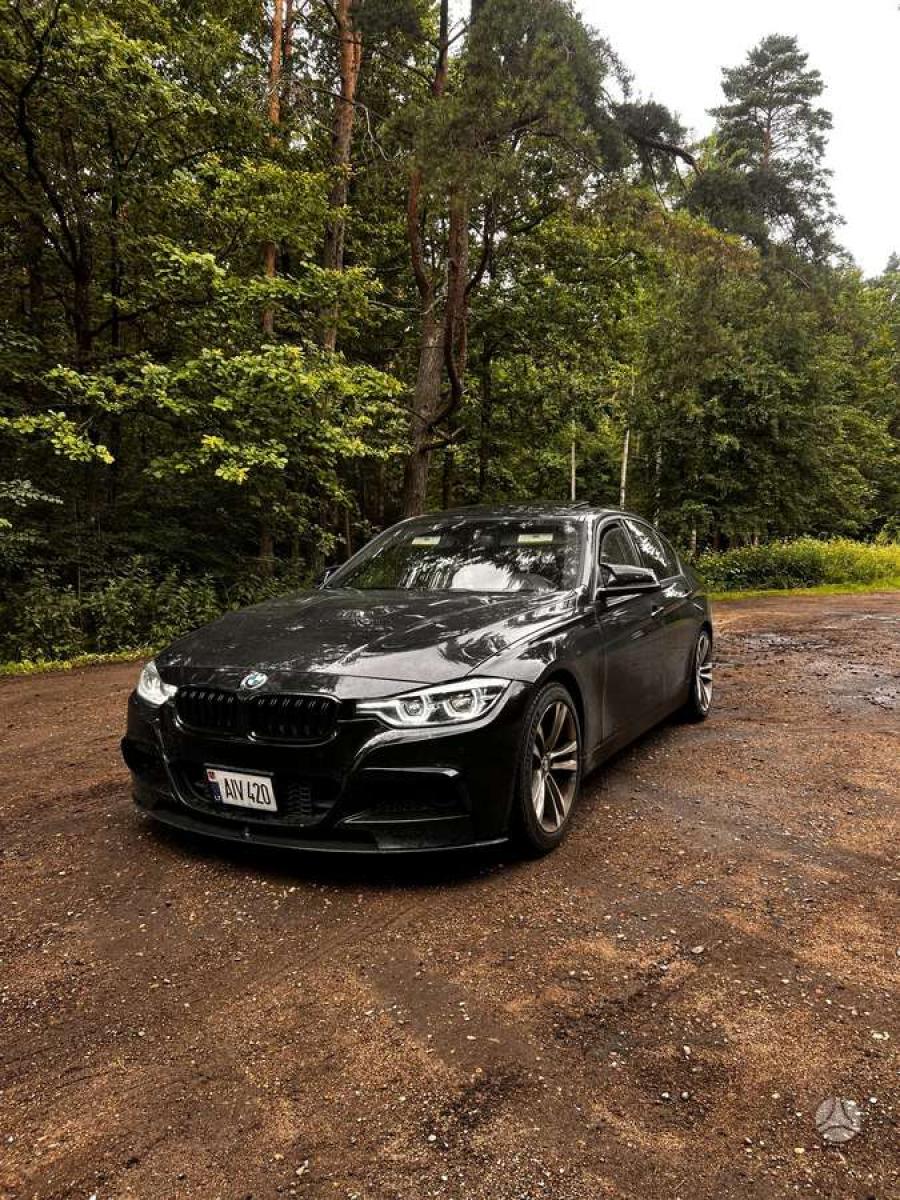 Melns BMW 328 2013 Kauņa, ar dzinēja tilpumu 2.00 L un nobraukumu 300 tūkst. km par 9000 €, foto 1 vietnē AUTOMOTO.COM.LV