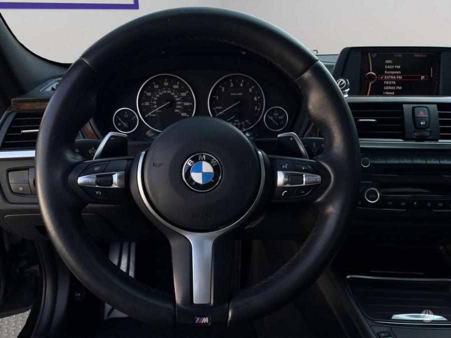 Black BMW 328 2013 in Vilnius, with an engine capacity of 2.00 L and mileage of 239 thousand km for 10999 €, photo 16 on AUTOMOTO.COM.LV