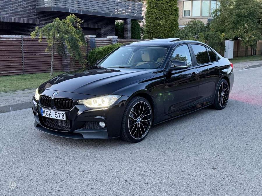 Black BMW 328 2013 in Klaipeda, with an engine capacity of 2.00 L and mileage of 151 thousand km for 11000 €, photo 1 on AUTOMOTO.COM.LV