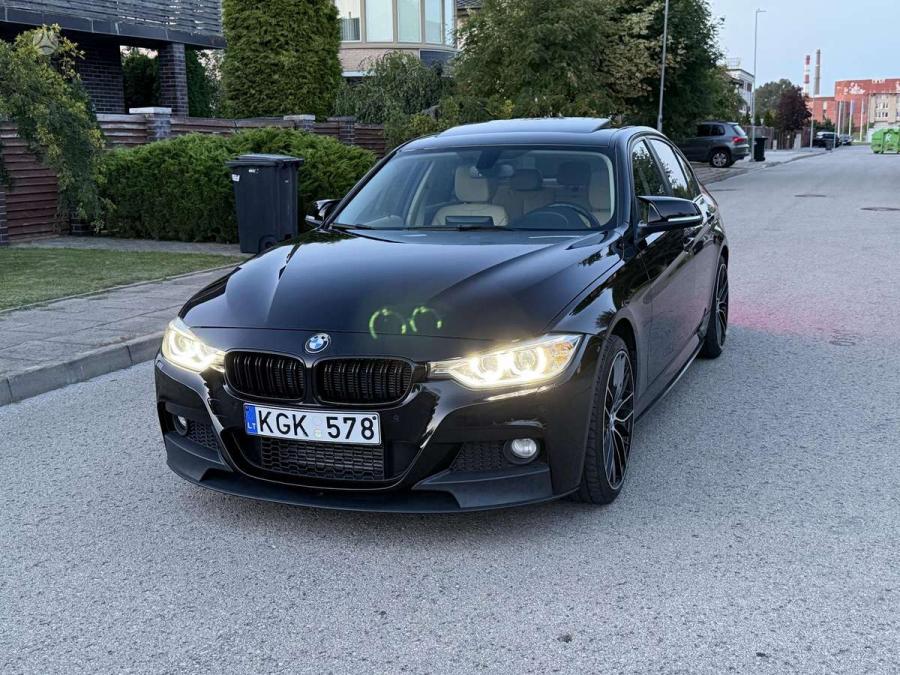 Black BMW 328 2013 in Klaipeda, with an engine capacity of 2.00 L and mileage of 151 thousand km for 11000 €, photo 3 on AUTOMOTO.COM.LV
