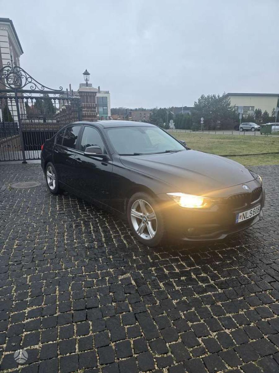 Black BMW 328 2014 in Plunge, with an engine capacity of 2.00 L and mileage of 223 thousand km for 7500 €, photo 3 on AUTOMOTO.COM.LV